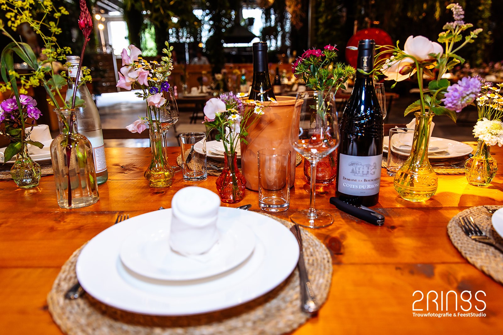 Mooi gedekte tafels - De Arendshoeve - The Garden of Amsterdam